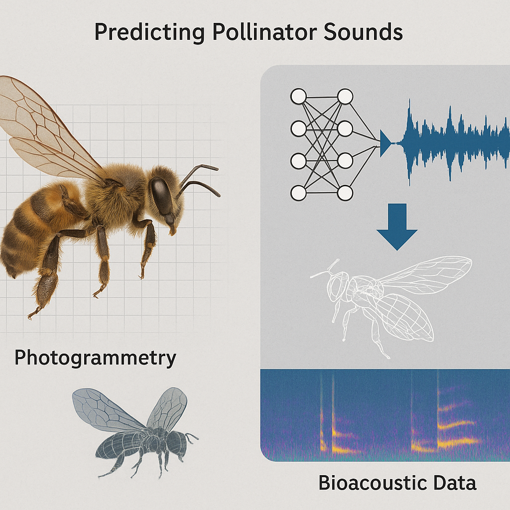 Predicting Pollinator Sounds from Morphology: AI-driven integration of photogrammetry and ...